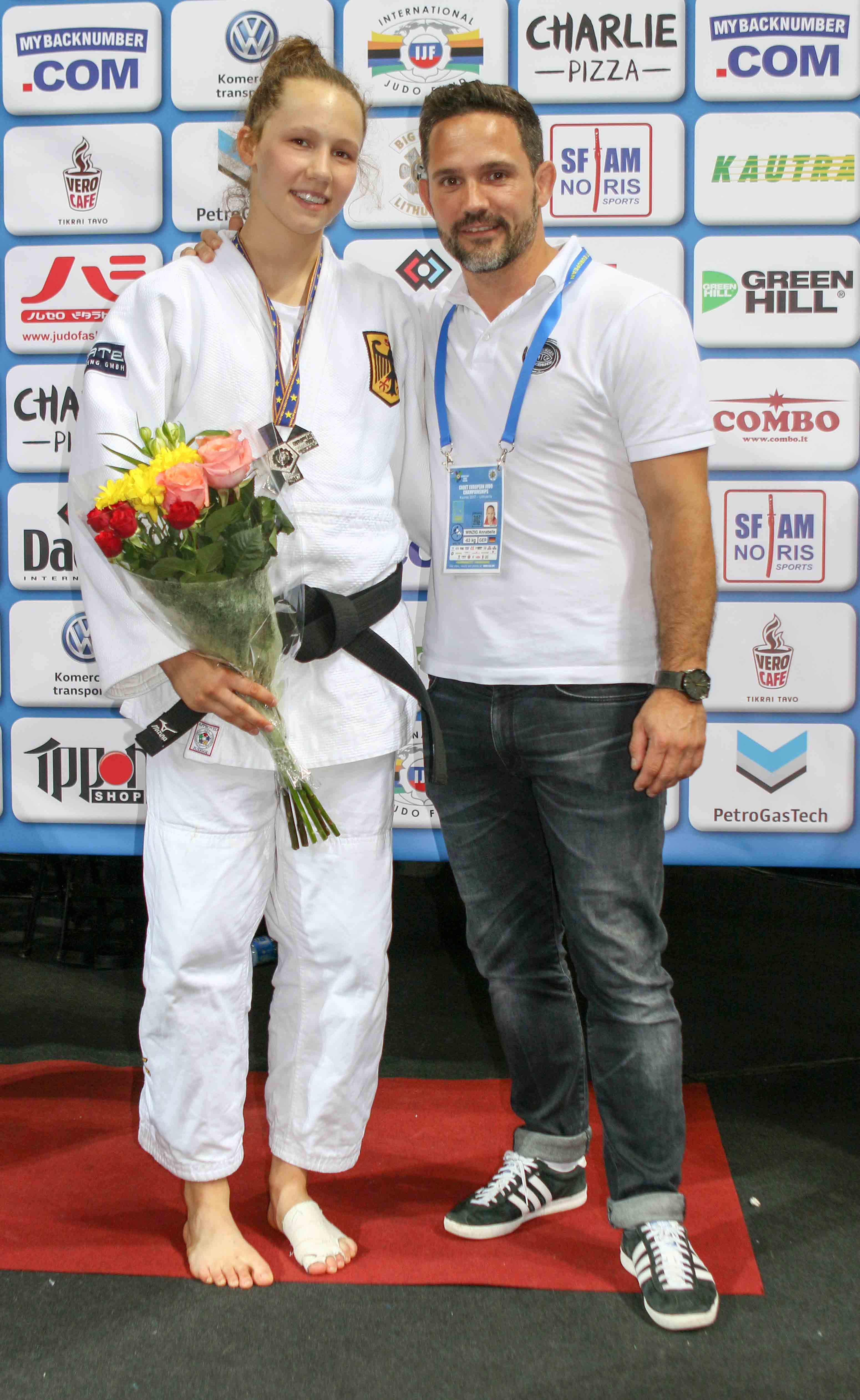 Annabelle Winzig wurde Vize-Europameisterin U18